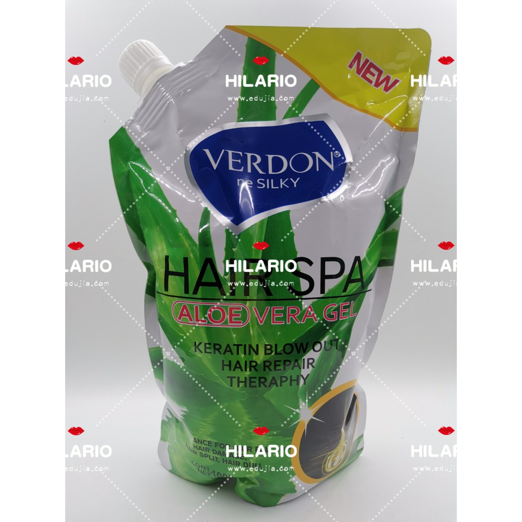 VERDON NE SILKY hair spa aloe vera gel1000ml | Shopee Philippines