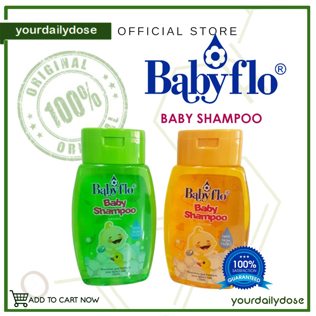 On hand Babyflo Baby Shampoo 125ML | 200ML | Shopee Philippines
