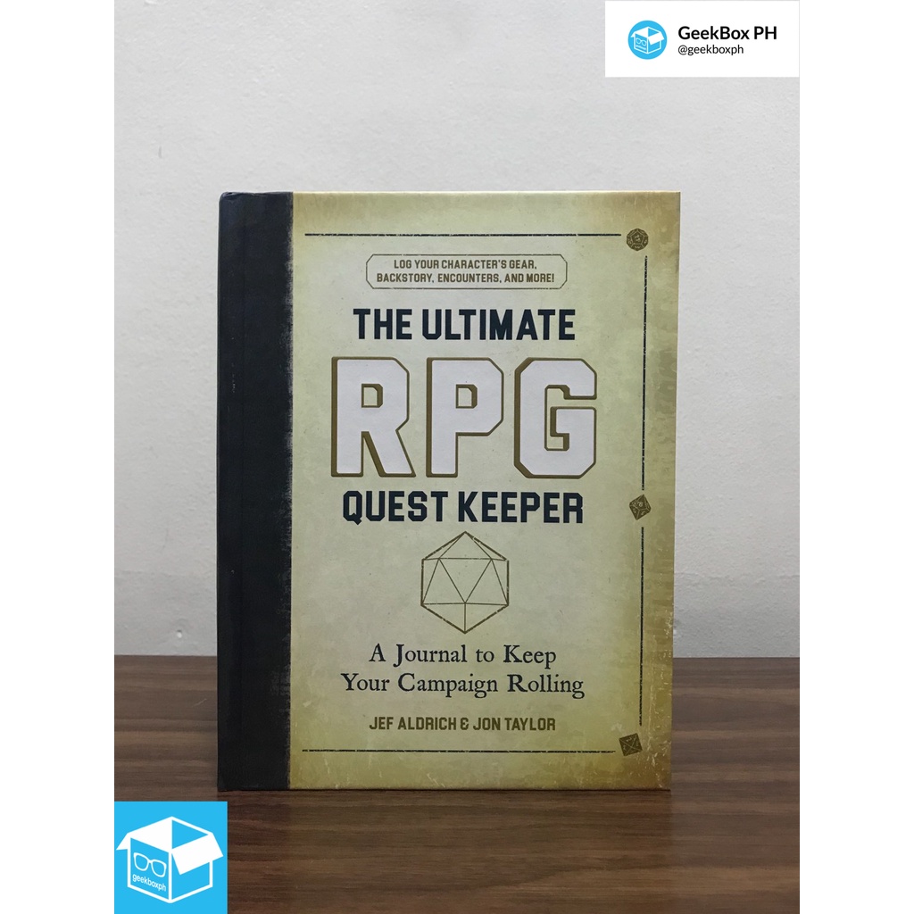 The Ultimate RPG Quest Keeper Book | Shopee Philippines