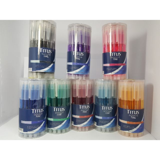 1 box Original Titus Ballpen (25pcs) ballpen | Shopee Philippines
