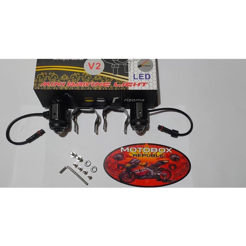 Mini Driving Light Version 2 Rizoma | Shopee Philippines