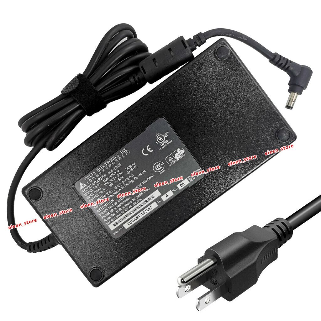 New Delta 180W 9.5A 19.5V AC Adapter Charger ADP-180EB D,ADP-180HB B ...