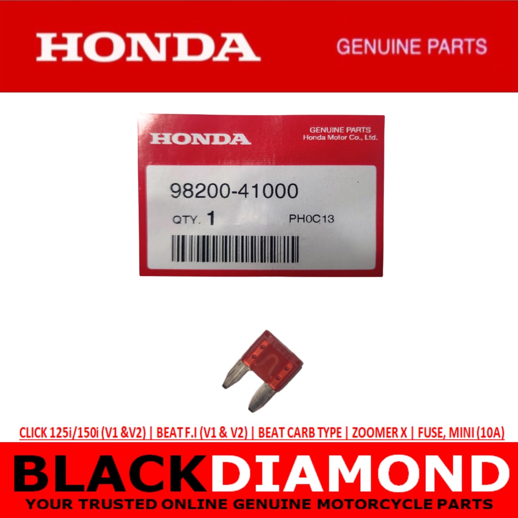 JOEY - ORIGINAL HONDA CLICK 125i/150i (V1 & V2) | FUSE, MINI (10A ...