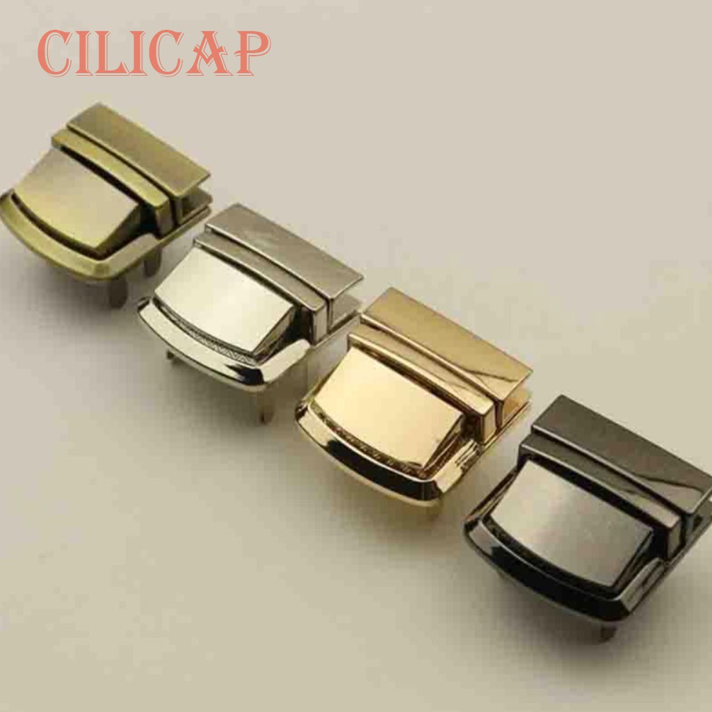 CILICAP Metal Rectangle Bag Case Buckle Clasp For Handbag Shoulder Bag ...