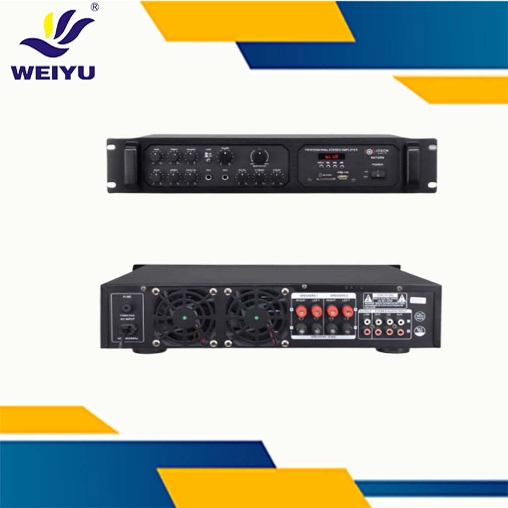 JOSON SATURN Professional Digital Power Amplifier 1500W PMPO | Shopee ...
