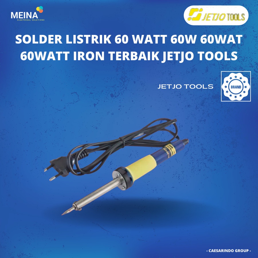 Jetjo TOOLS Electric Solderer 60W / IRON KIT 60W / SOLDERING | Shopee ...