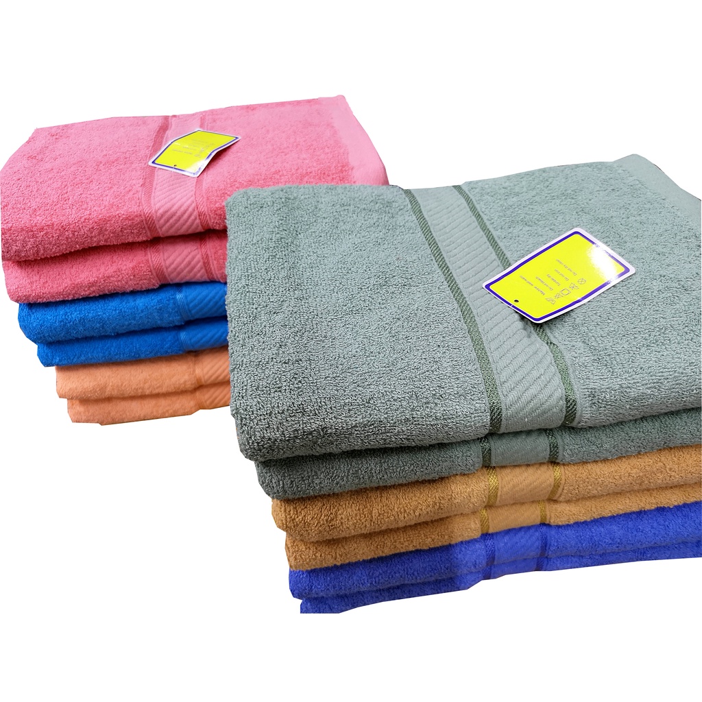 1 Pcs Thicker CANNON Plain Color Bath Towel 27x54INCHES(#005) | Shopee ...