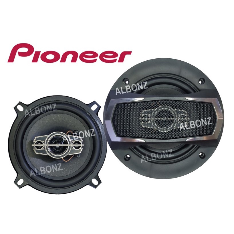 5 Inches Car Speaker 4-Way 350Watts Pioneer TS-A1395S (Pair) | Shopee ...