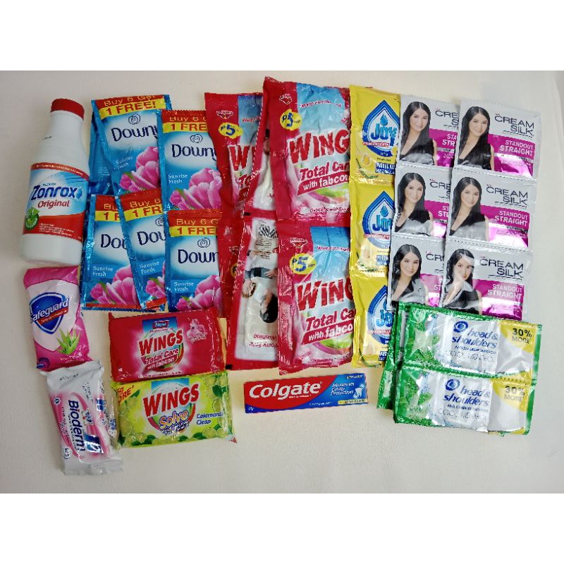 Grocery Package ( Laundry & Bath Essentials Package ) | Shopee Philippines
