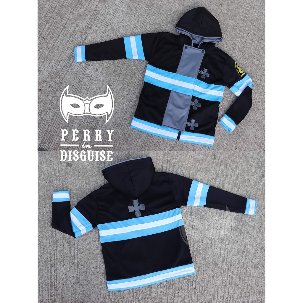 Fire Force inspired hoodie | Shopee Philippines