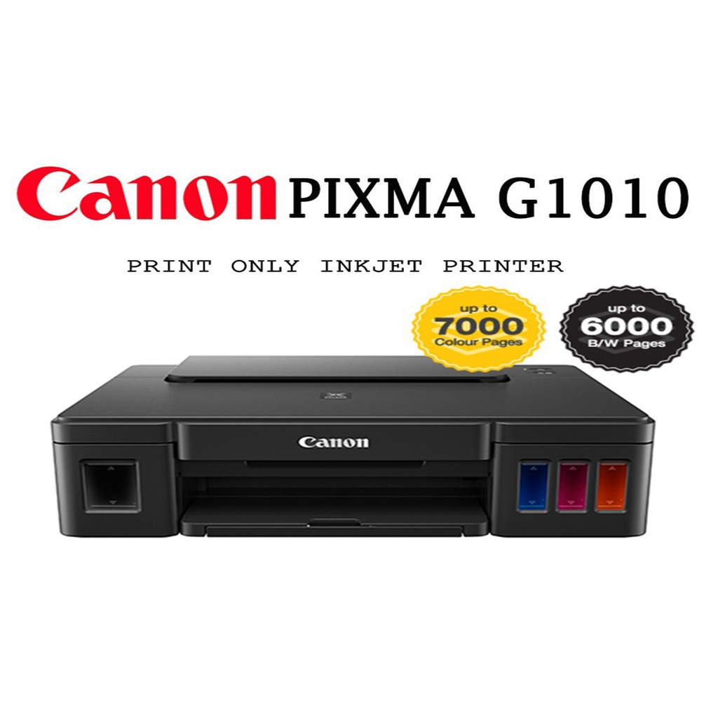 Canon Pixma G1010 Printer - Refillable Ink Tank for High Volume ...