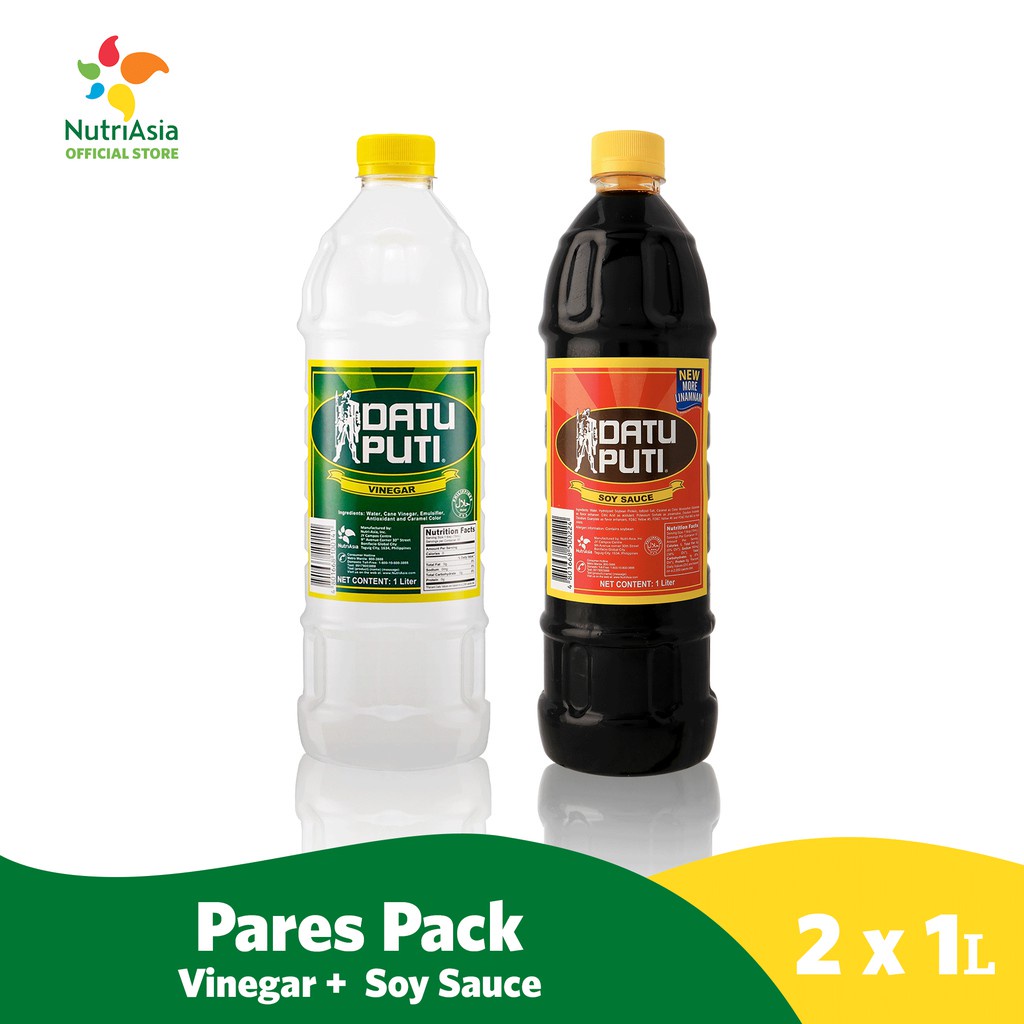Datu Puti Pares Pack 1L | Shopee Philippines