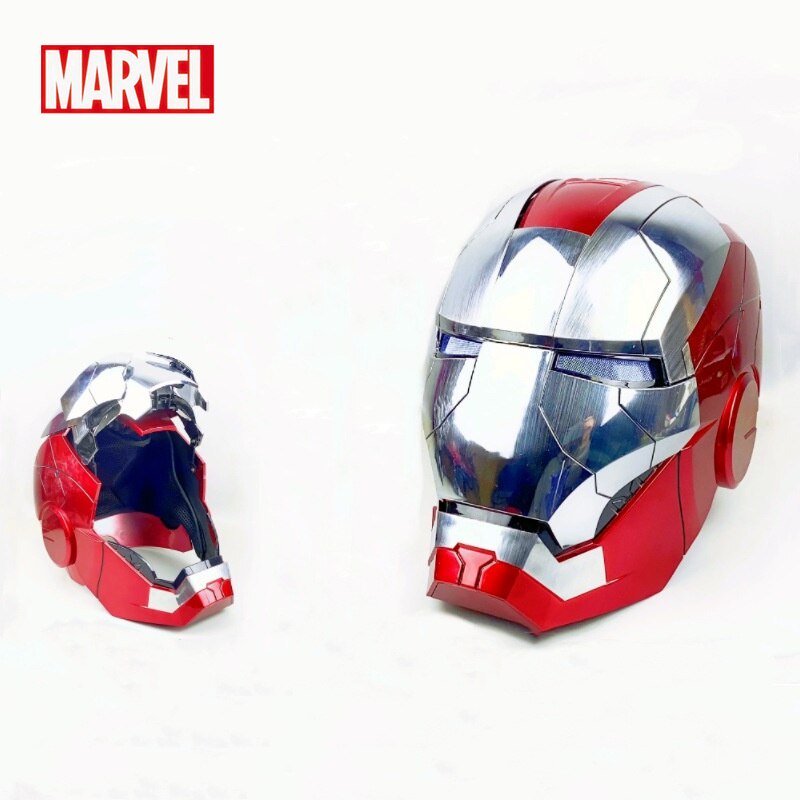 Marvel - Electric Iron Man Mk5 Cosplay Helmet, Multi-Piece Opening and ...