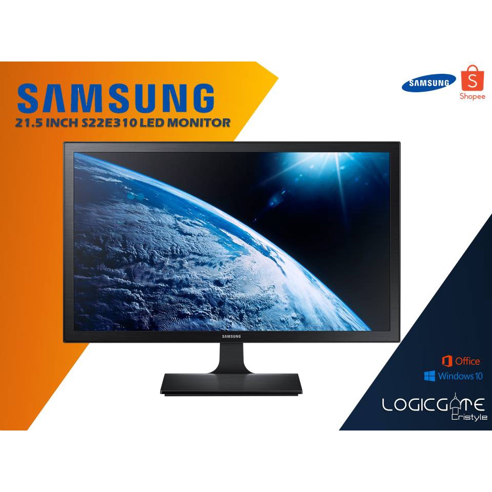 SAMSUNG 21.5 inch LED 1920 x 1080 Monitor Vertical Display free Ac cord ...