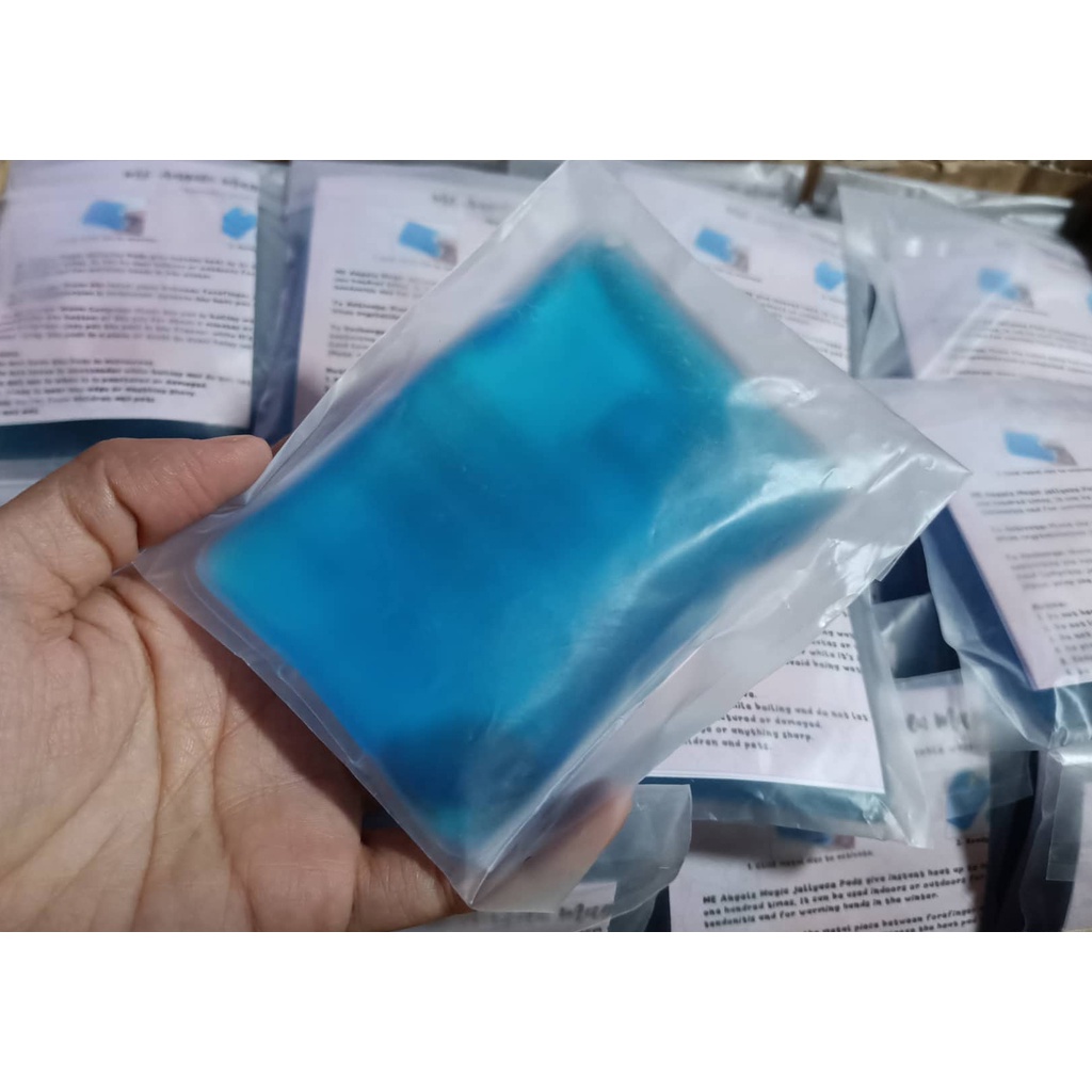 Magic heat pack reusable Warm and Cold Compress 6.5cm x 10cm (color ...