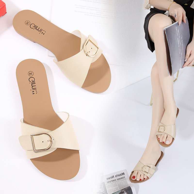 Summer women sandals fashion flat slippers AY-069#87 | Shopee Philippines