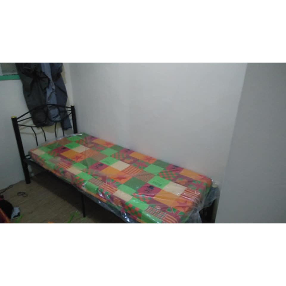 SINGLE BED FRAME WITH FOAM 30x75 FREE DELIVERY NCR | Shopee Philippines