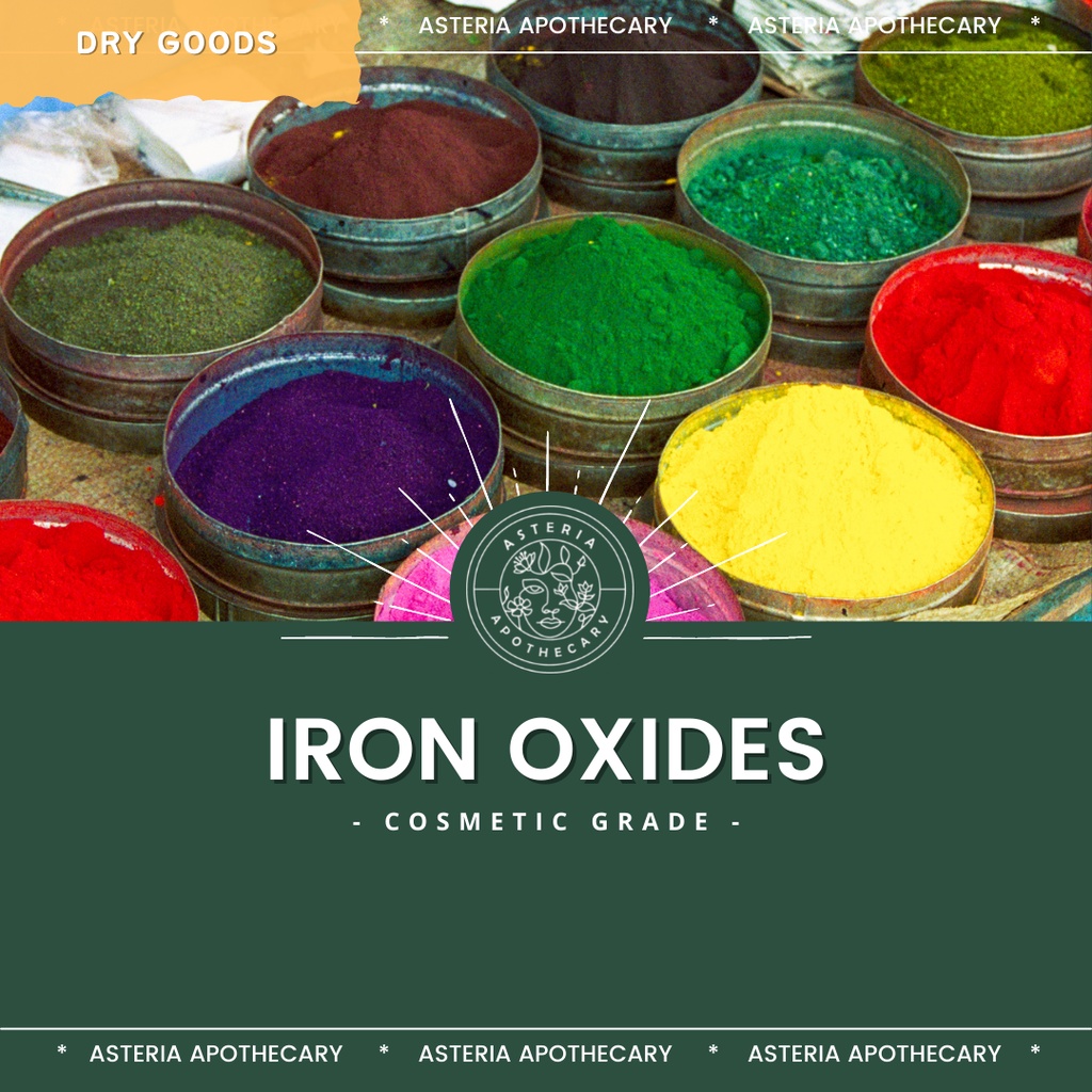 Iron Oxides Cosmetic Grade - Asteria Apothecary | Shopee Philippines