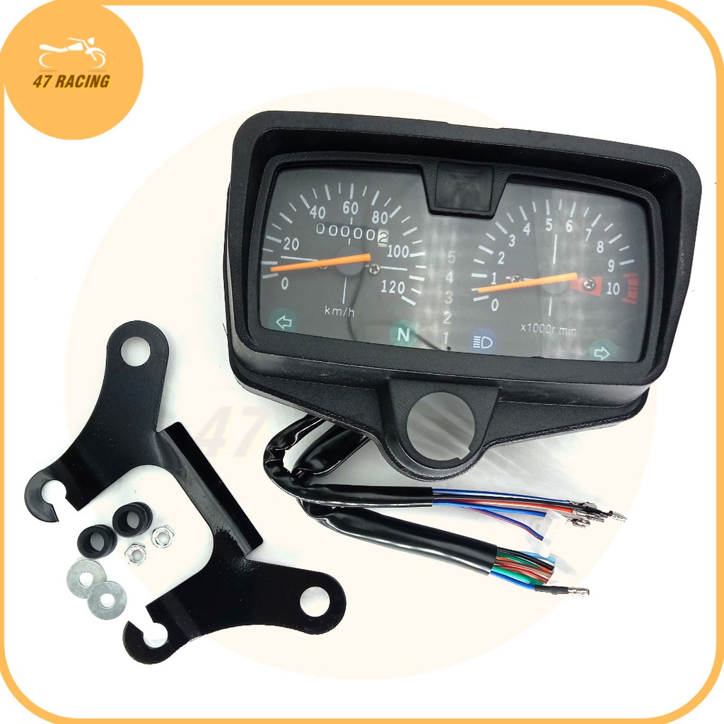 SPEEDOMETER GAUGE TMX 125 WITH BRACKET MOTORCYCLE | Shopee Philippines