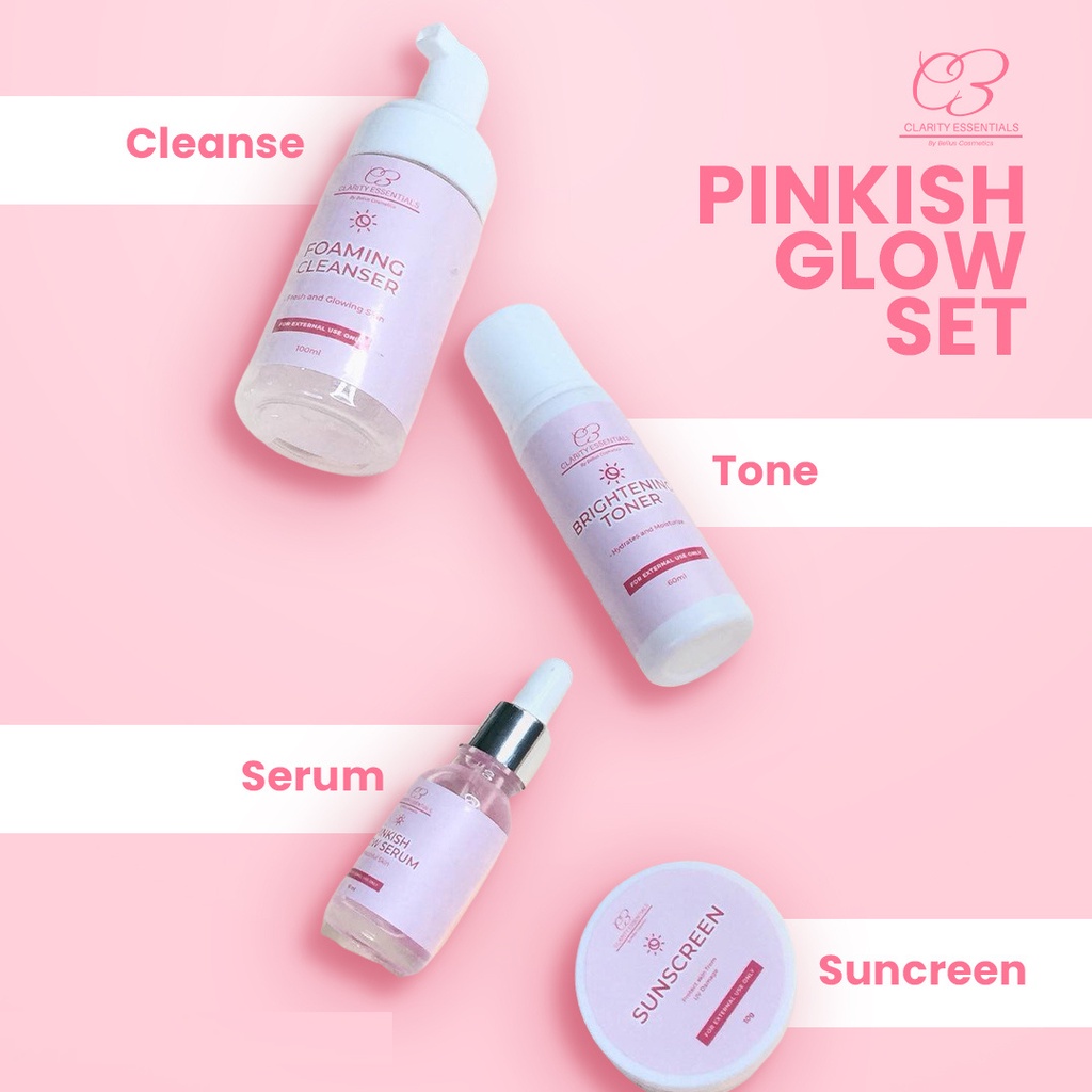 Pinkish Glow Set | Pinkish Glow | GLASS SKIN Facial Set Clarity ...