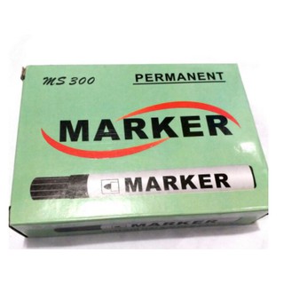 MS300 Permanent Marker Black Pentel Pen Marker School Supplies Bullet ...