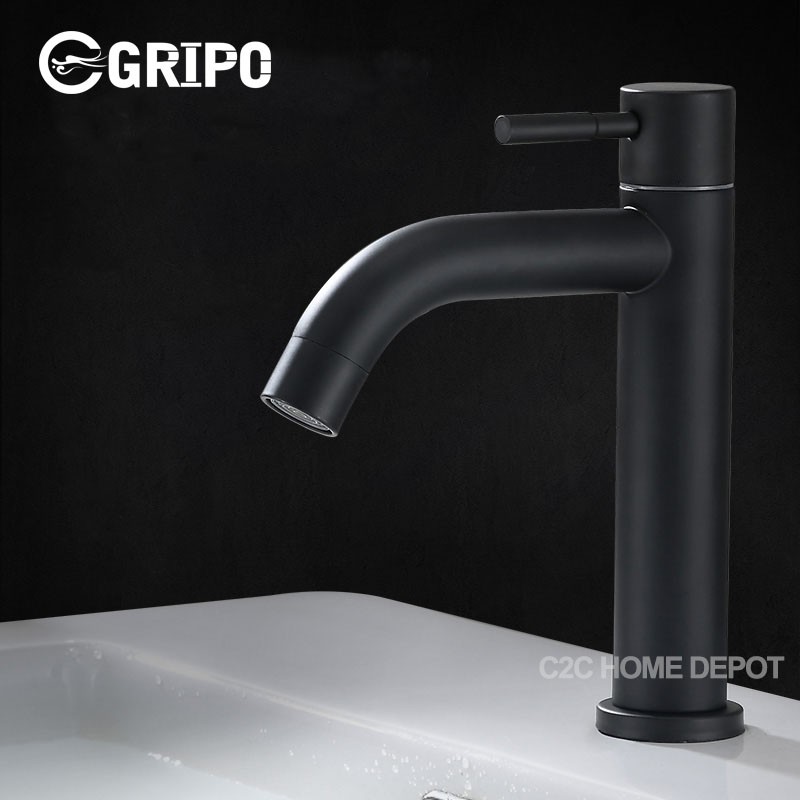 GRIPO sus304 stainless faucet (black) B528 | Shopee Philippines