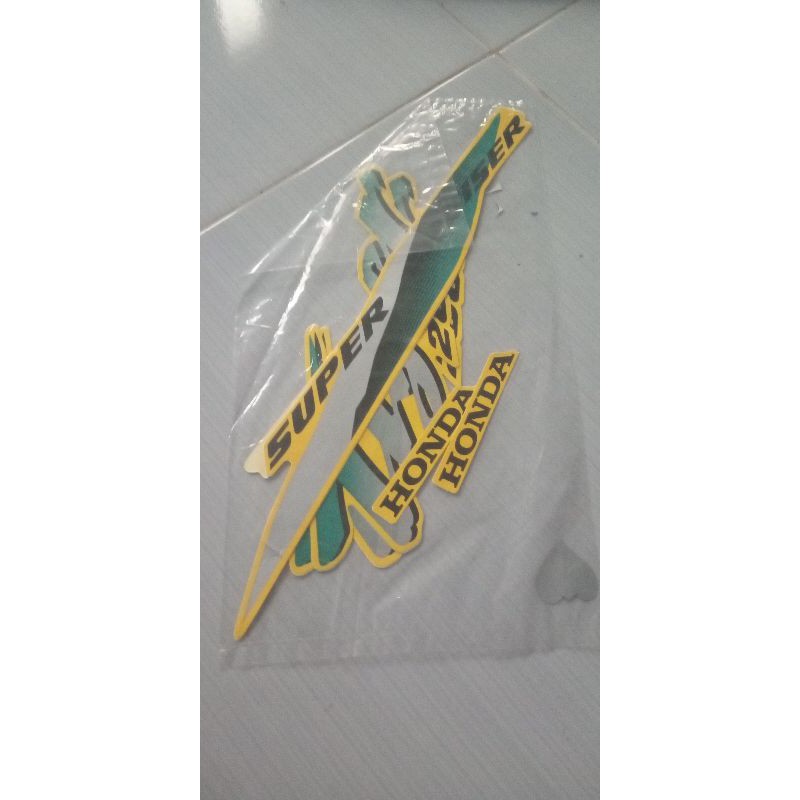 Striping Sticker Tiger Super Cruiser Tiger 2000 Old Tiger | Shopee ...