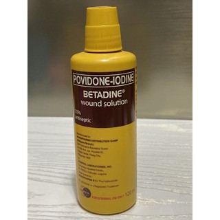 Betadine Wound Solution/ Skin Cleanser Povidone Iodine 60ml / 120ml | Shopee Philippines