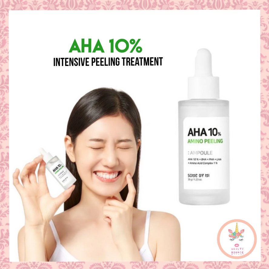 SOME BY MI AHA 10% AMINO PEELING AMPOULE 35mL | Shopee Philippines
