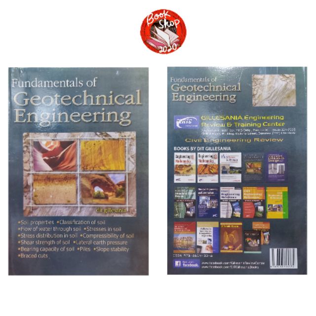 Fundamental of Geotechnical Engineering By Gillesania | Shopee Philippines