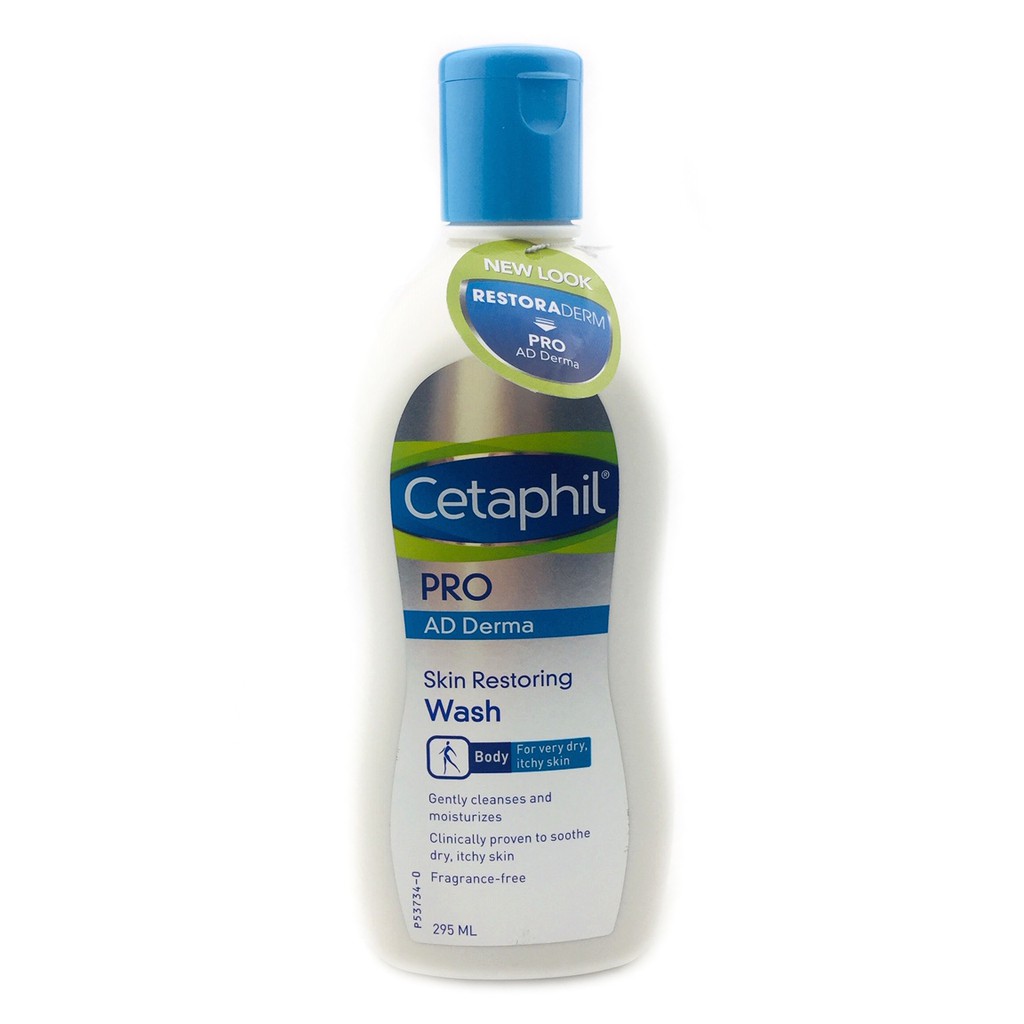 CETAPHIL PRO AD Derma Skin Restoring Wash for Eczema Skin | Shopee ...