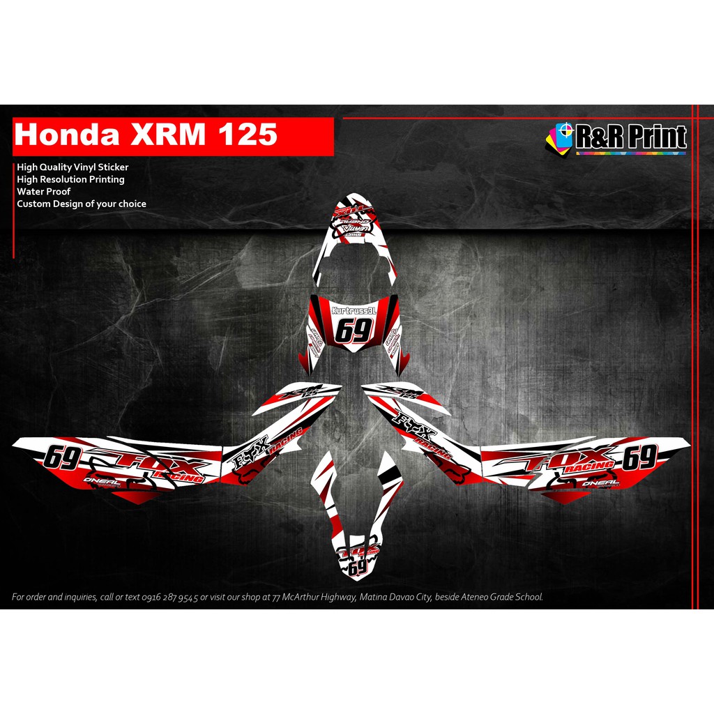 XRM 125 Fi Decals RedBull Design Shopee Philippines | atelier-yuwa.ciao.jp