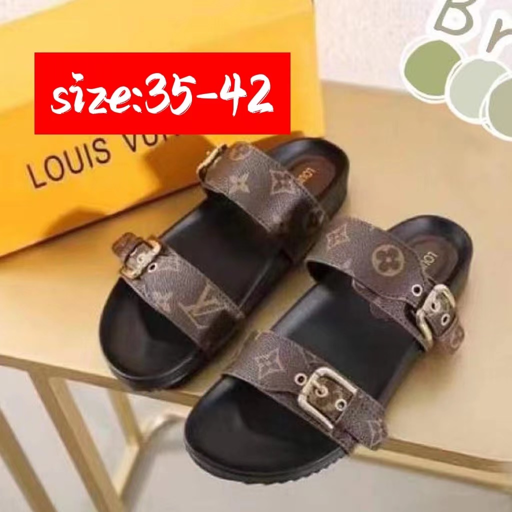 L* flat sandals for women 2 strap slides original sandal top grade ...