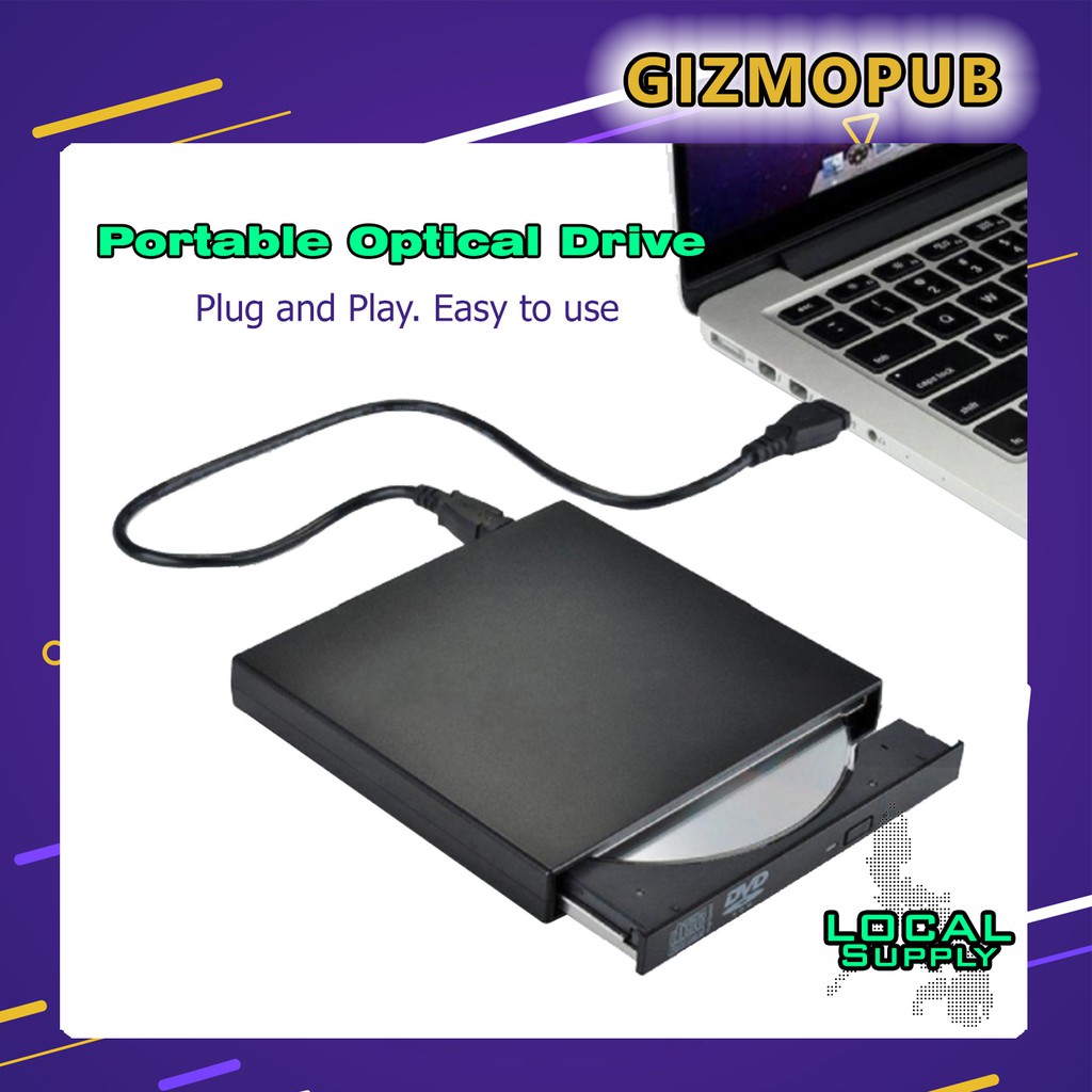 External DVD Optical Drive USB 2 0 CD DVD ROM CD RW Player Portable