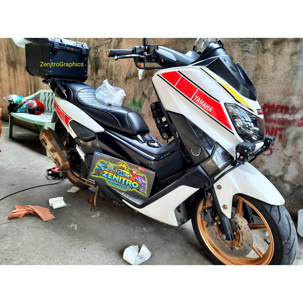 NMAX V1 60th Anniversary World GP Decals | Shopee Philippines