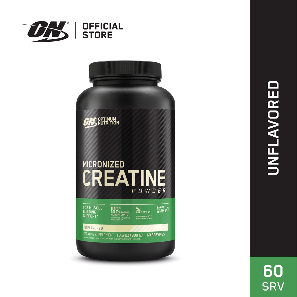 Optimum Nutrition Micronized Creatine Powder | Shopee Philippines