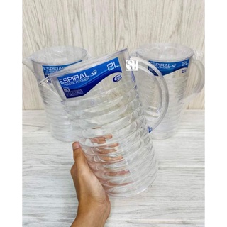 2Liters Nikko Espiral Plastic Pitcher (High quality) | Shopee Philippines