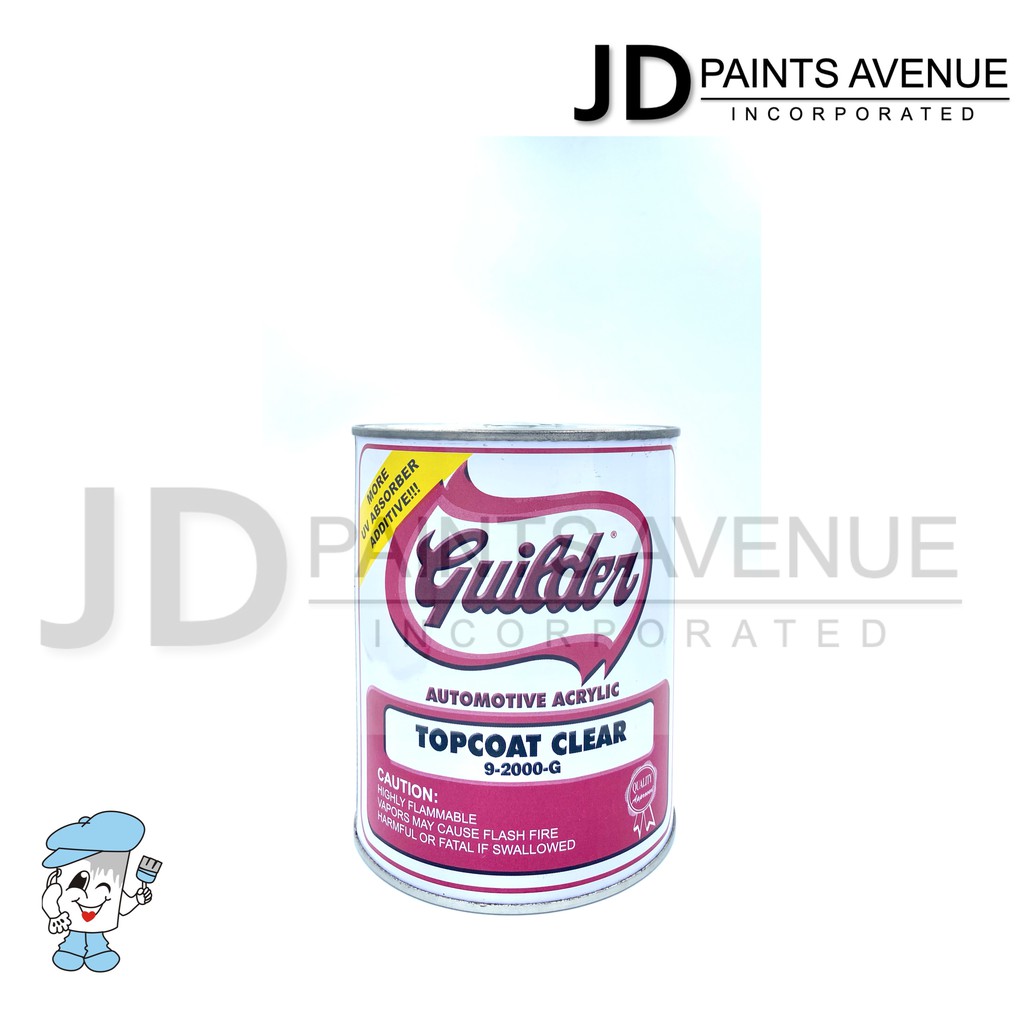 Guilder Automotive Acrylic Topcoat Clear - LITER | Shopee Philippines