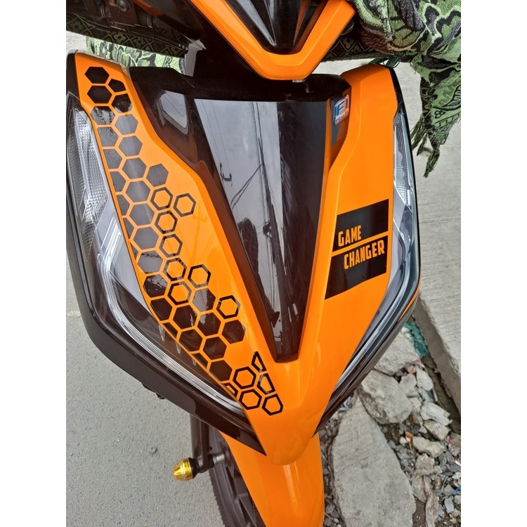 CLICK Front Sticker/Decals Honeybee Comb | Shopee Philippines