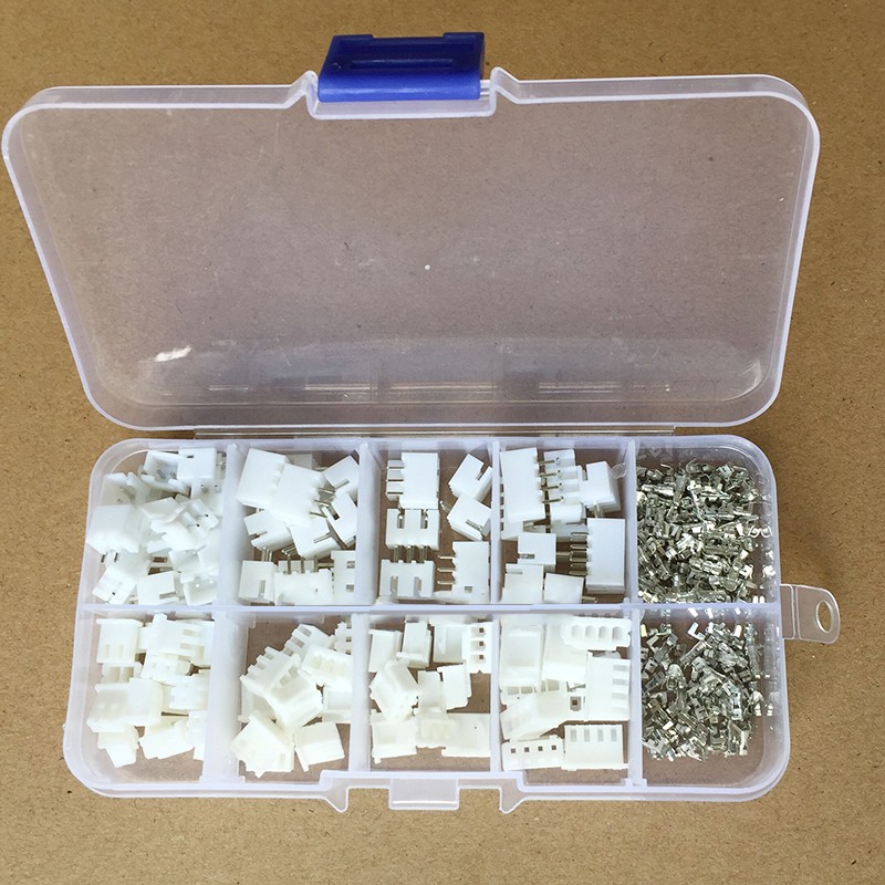 250pcs/Set Wire 2.54mm Pin Box Pin Connector Plugs+Terminals | Shopee ...