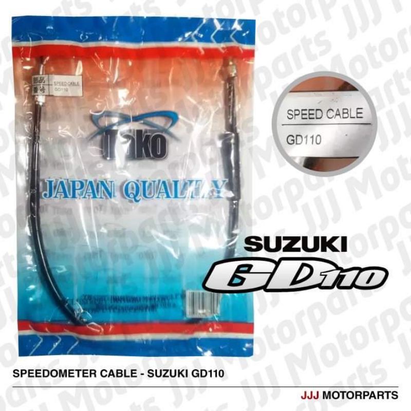 SPEEDOMETER CABLE- (Suzuki GD110) ORIGINAL TOKO JAPAN QUALITY | Shopee ...