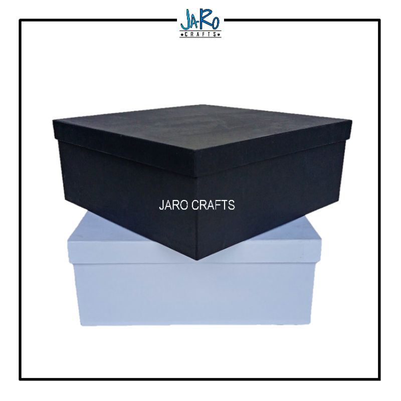 10x10x4 inches - Square Hard Box / Gift Box | Shopee Philippines
