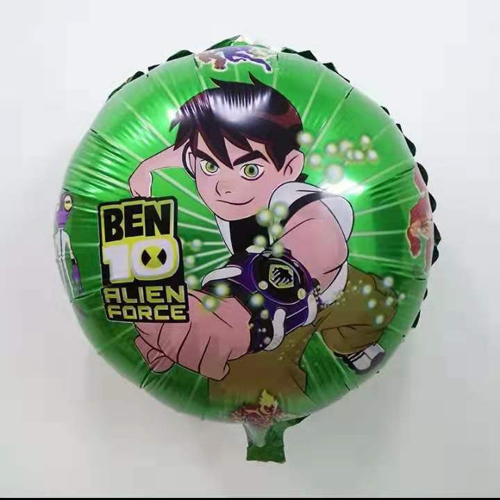 foil balloon 18 inches Round INS style Ben 10 cartoon birthday party ...