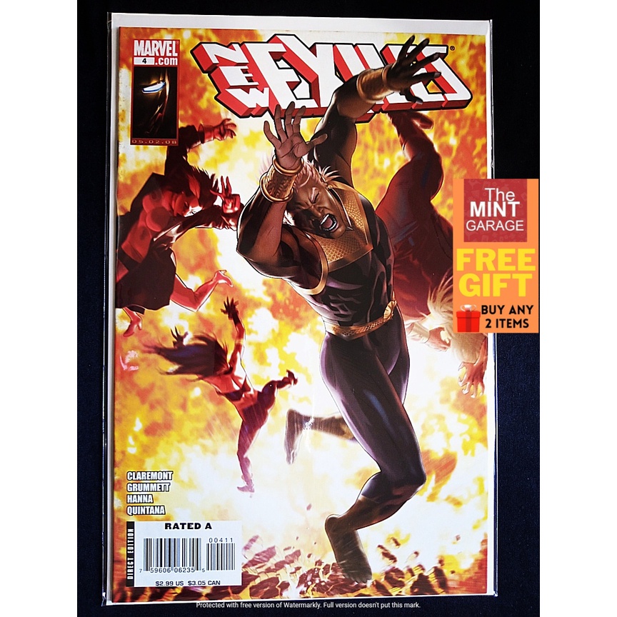 New Exiles 4-6 Marvel Comic Book FN 2008 X-Men Psylocke, Rogue, Gambit ...