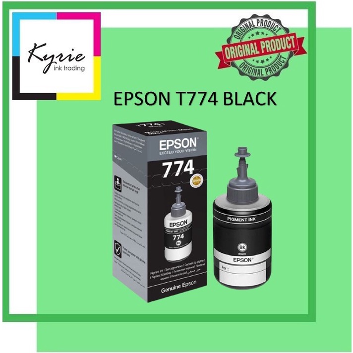 Epson 774 T7741 Black Original Ink Bottle | Shopee Philippines