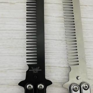 Stainless Butterfly Folding Comb Balicomb Hair cut | Shopee Philippines