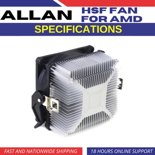 Allan Superstore Hfs Fan With Heatsink For Amd Processor Heavy Duty ...