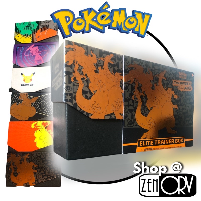 Elite Trainer Box UPC Pokemon Card ETB Storage Container Empty for Slab ...