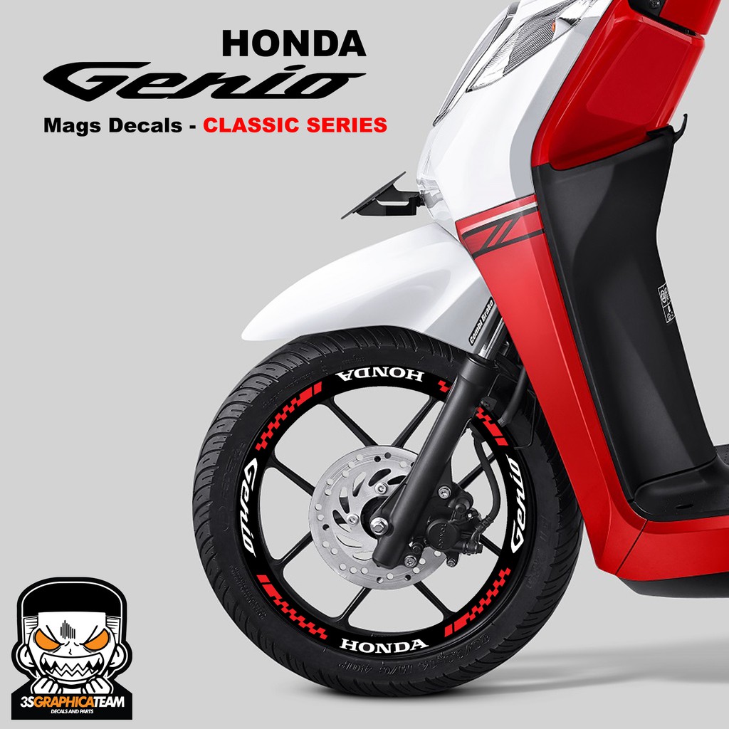 Honda Genio 110cc Mags Decals Stickers - Classic Series | Shopee ...