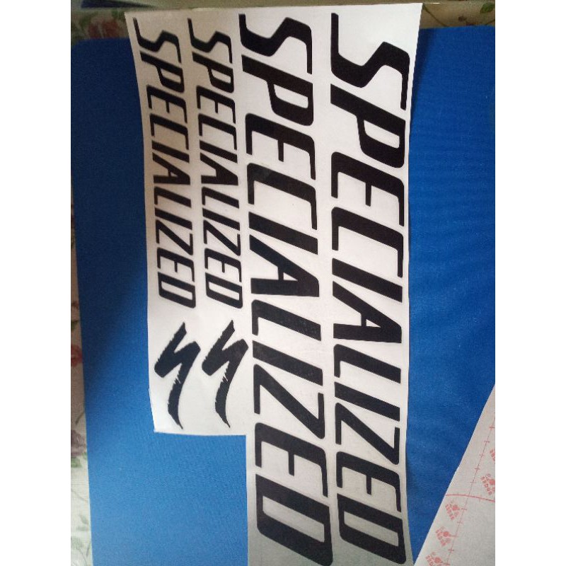 Specialized mountain bike decal mccal brand durable vinyl sticker ...